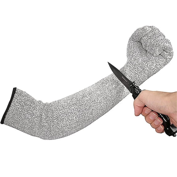 1pair Level 5 HPPE Cut Resistant Arm Sleeve Breathable Skin-friendly ...
