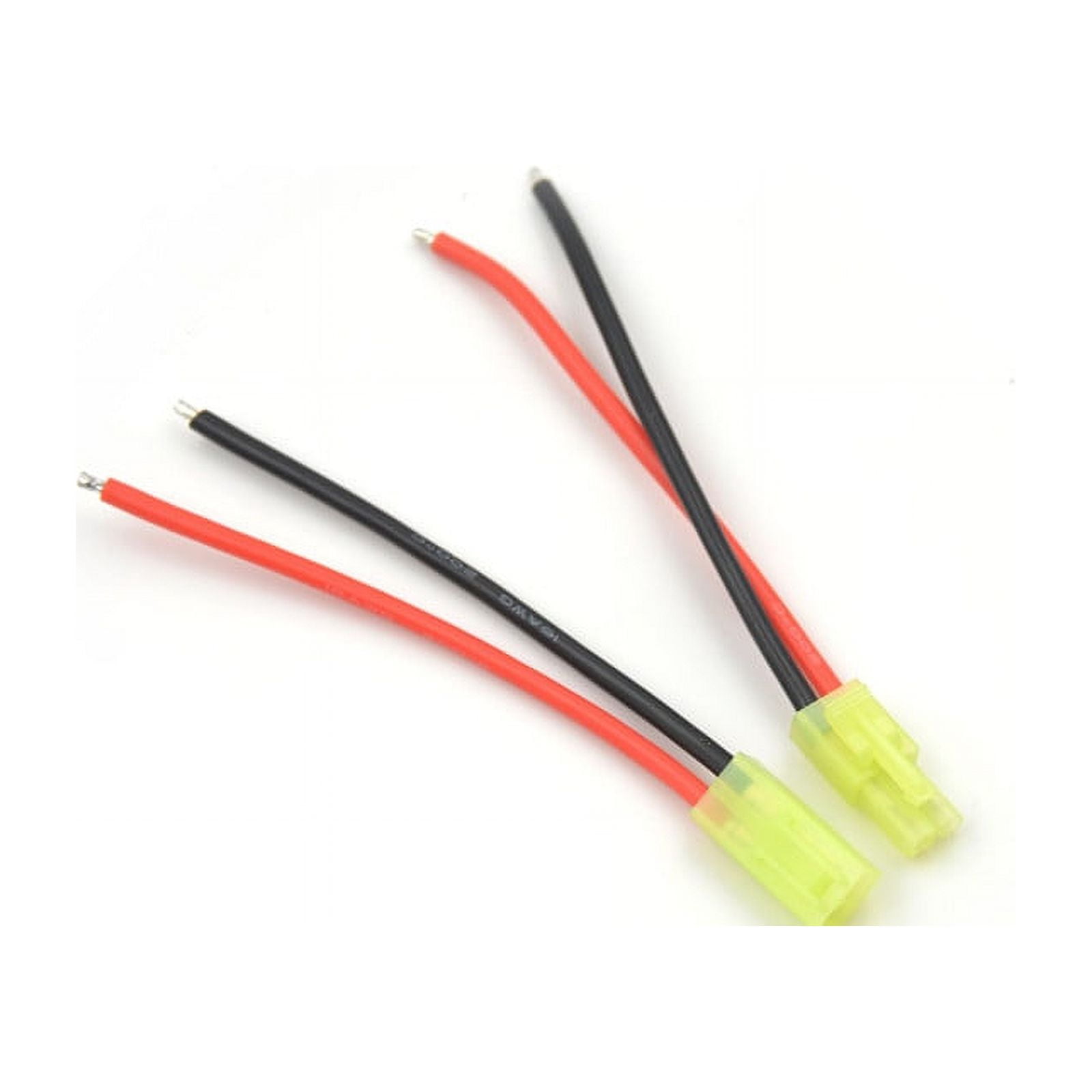 1pair Mini Tamiya Connector Male & Female 2pin Battery wire 16AWG ...