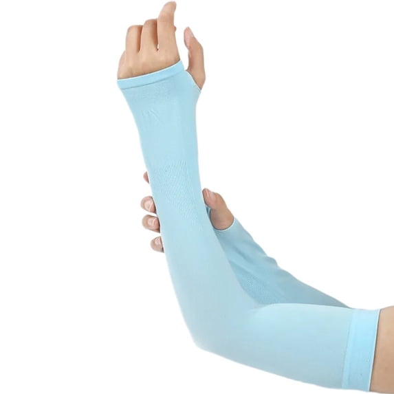 1pair Running Elastic Long Sleeves Covers Up Compression Sleeves for ...