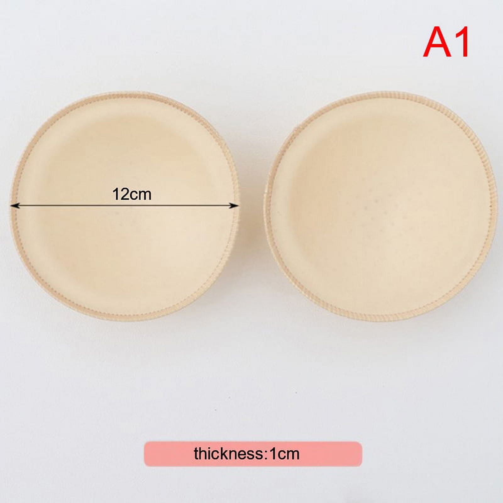 1pair Sponge Inserts In Bra Padded for Swimsuit Breast Push Up Fill ...