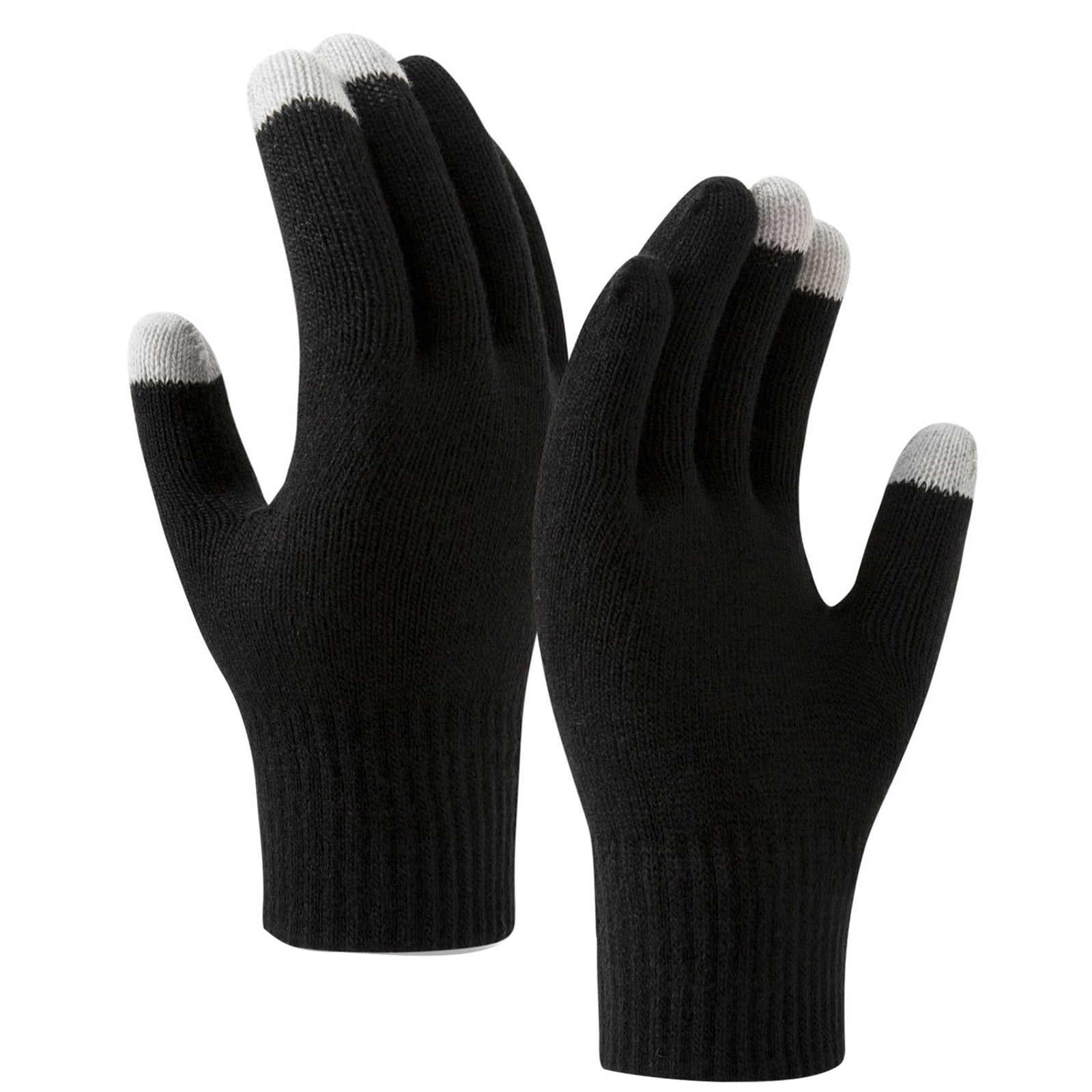 1pair Touchscreens Gloves Unisex Thermals Gloves Sports Outdoor ...