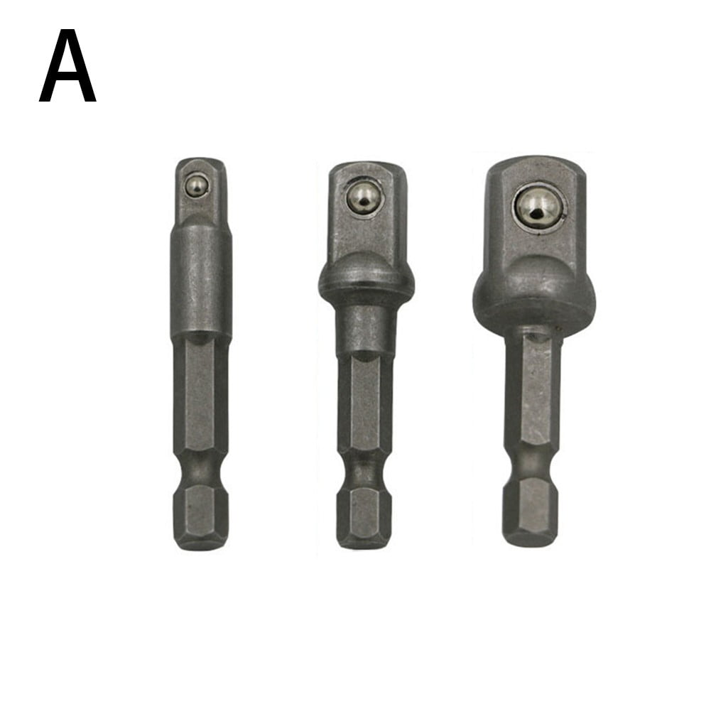 1pc 1/4 Hex Shank Socket Driver Adapter Power Drill Bit Chuck Extension ...