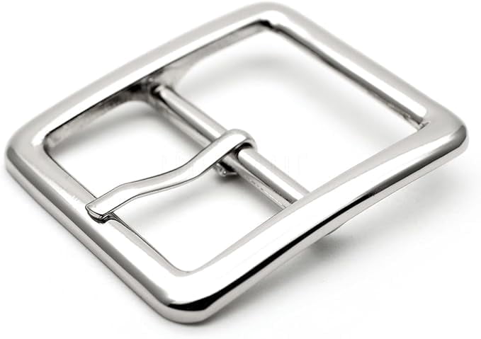 1pc 1.5 Inches Single Prong Belt Buckle Square Center Bar Buckles ...