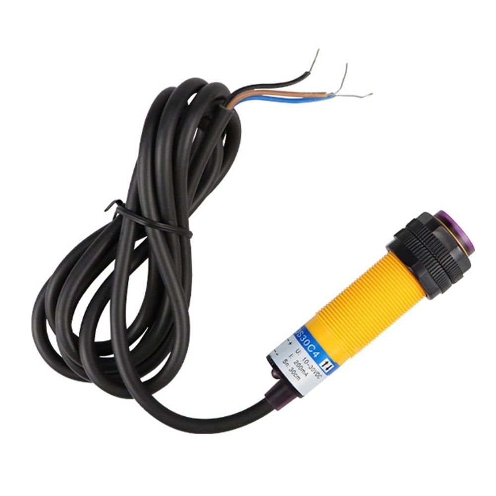 1pc 10 30vdc Infrared Induction Photoelectric Sensor Switch Diffuse