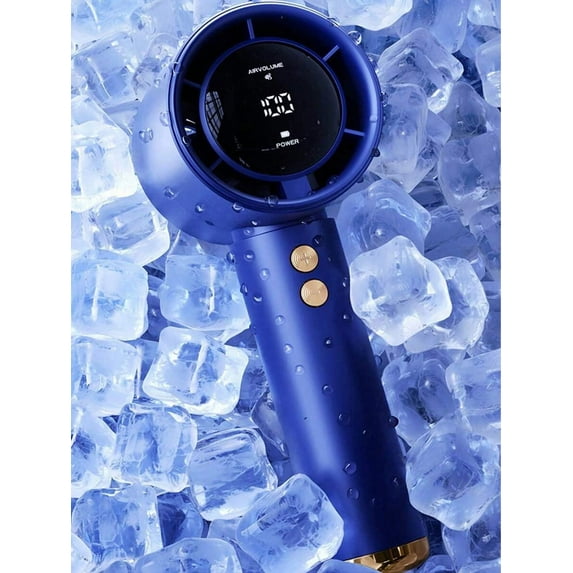 1pc 100-Speed Handheld Fan Usb Mini Portable Charging Turbo Small Fan ...