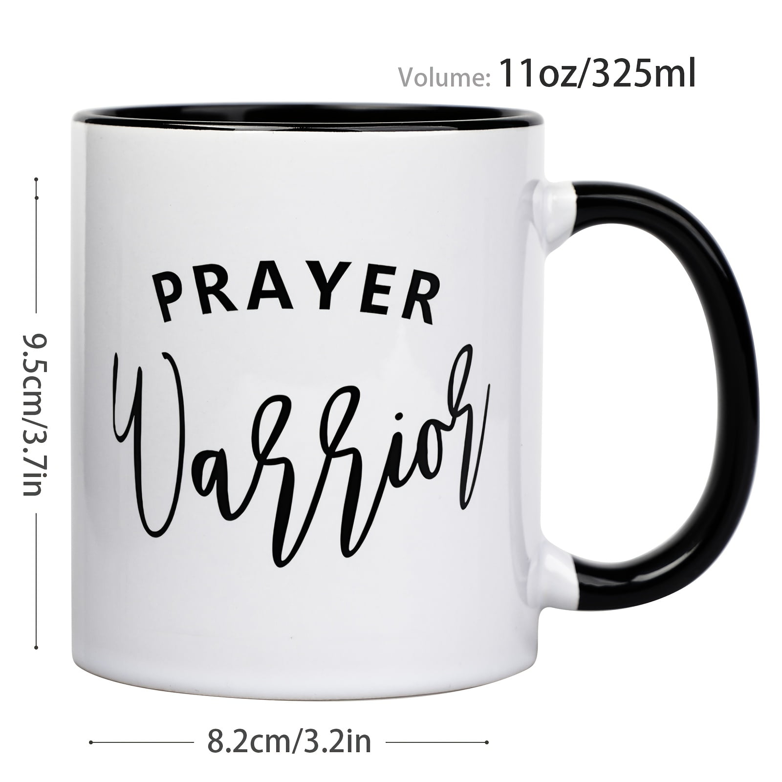 1pc, 11 Oz, Inspirational Christian Ceramic Coffee Mug/Tea Cup, Printed ...