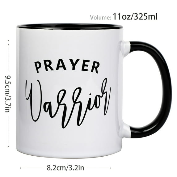1pc, 11 Oz, Inspirational Christian Ceramic Coffee Mug/Tea Cup, Printed ...