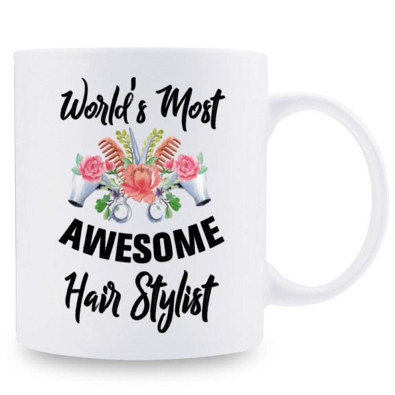 1pc 11oz 3A Grade Ceramic Mug Hair Stylists World s Most Awesome Hair ...
