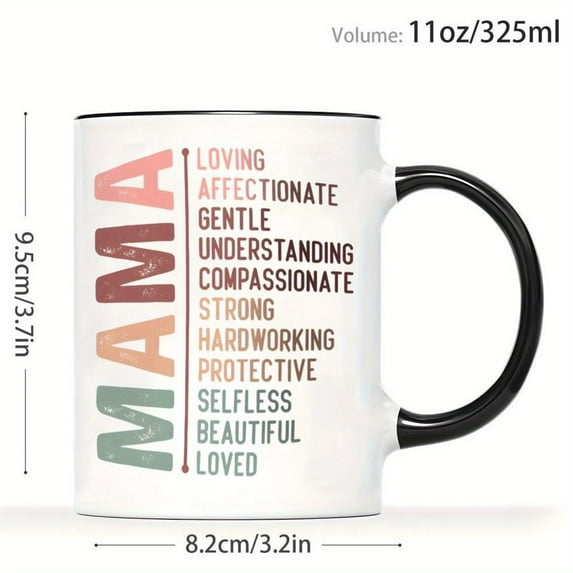 1pc 11oz Mom Appreciation coffee mug Mom Appreciation coffee cup Loving ...