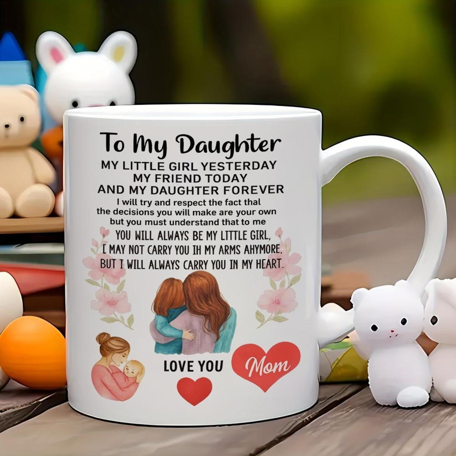 1pc 11oz Mom Ceramic Coffee Mug with s Poem Mom Quotes Heartwarming ...