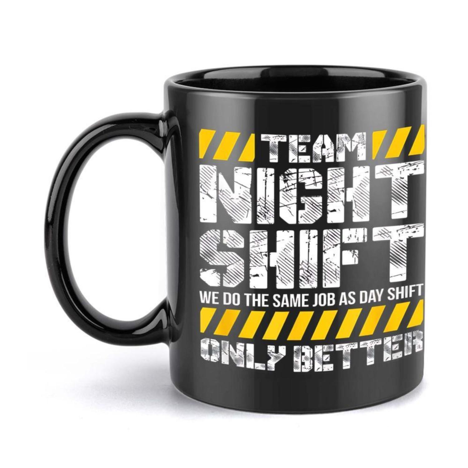1pc 11oz Night Shift Coffee Mug From Mom Ceramic Coffee Cups Cups ...