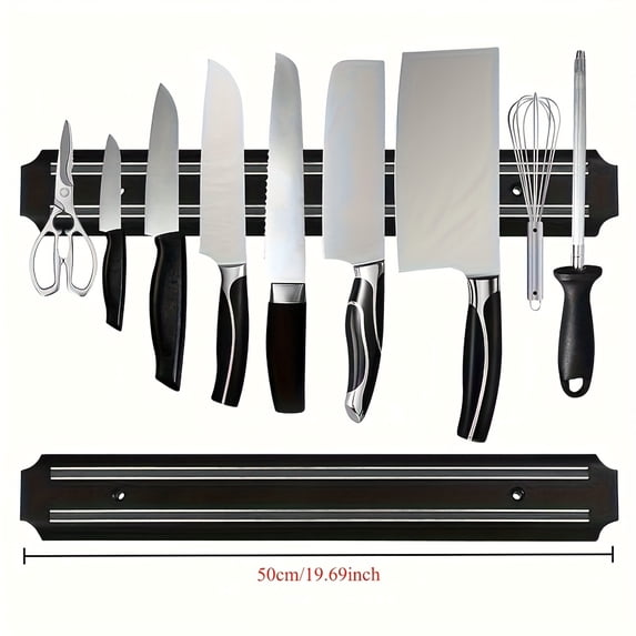 1pc, 19.69in Magnetic Knife Holder for Wall, Magnetic Knife Strip ...