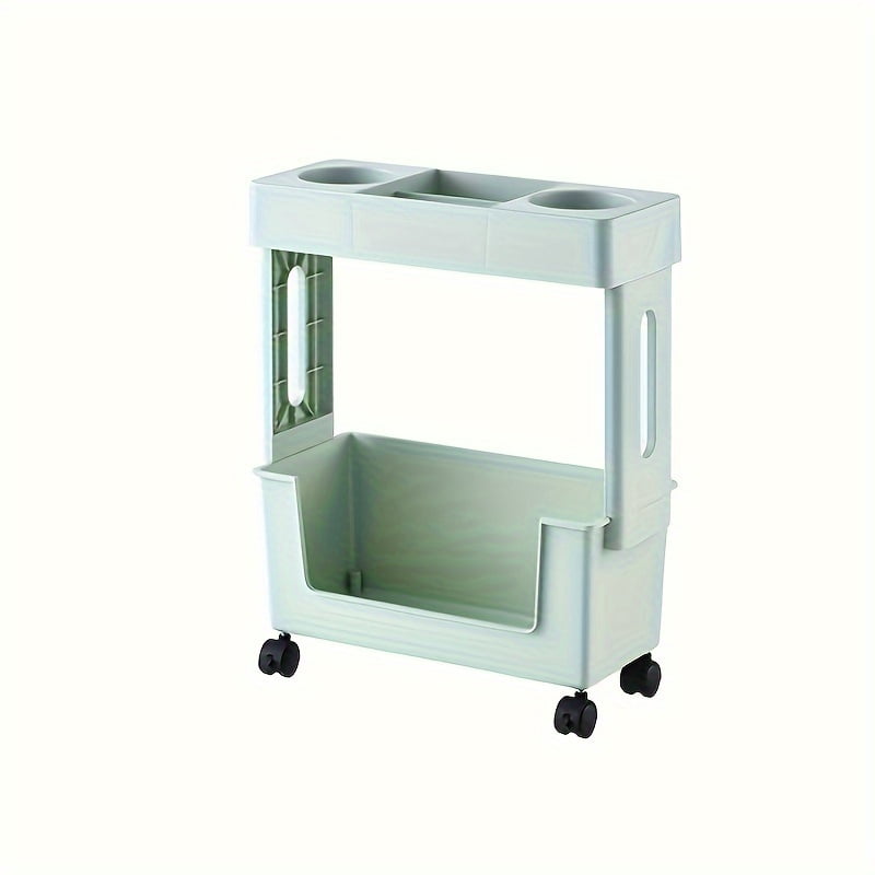 1pc 2-Tier/5Tier Removable Tableside Bookshelf, Book Storage Rack With ...