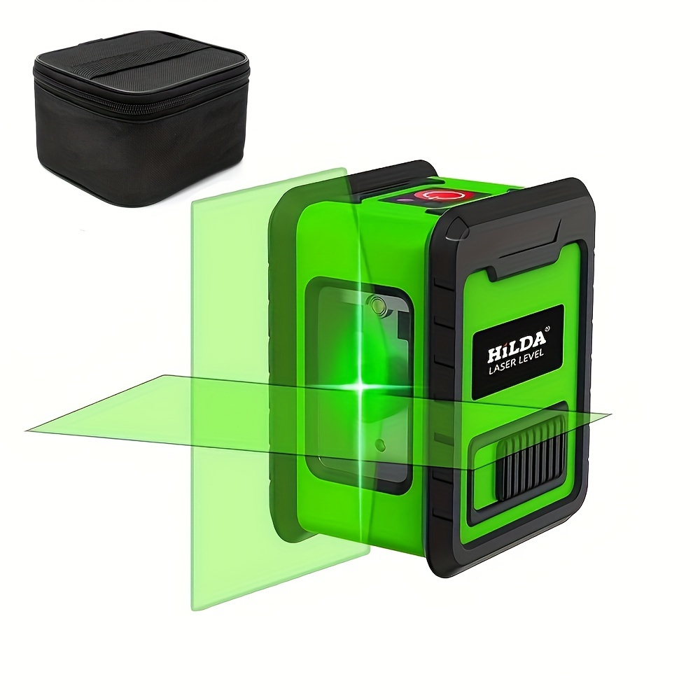 1pc, 2-line Laser Level, Infrared Leveler, Portable Mini Small Green ...