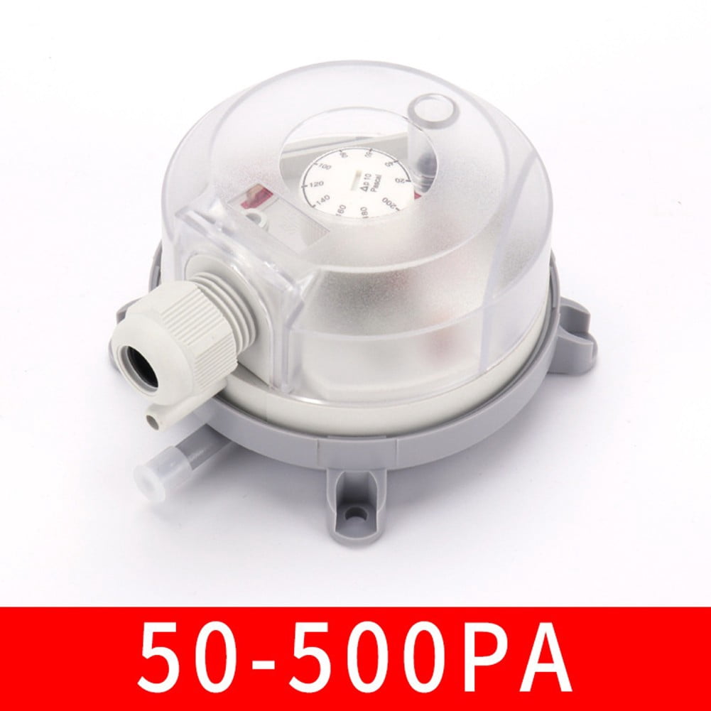 1pc 20-500Pa Adjustable Micro Air Differential Pressure Switch Wind ...