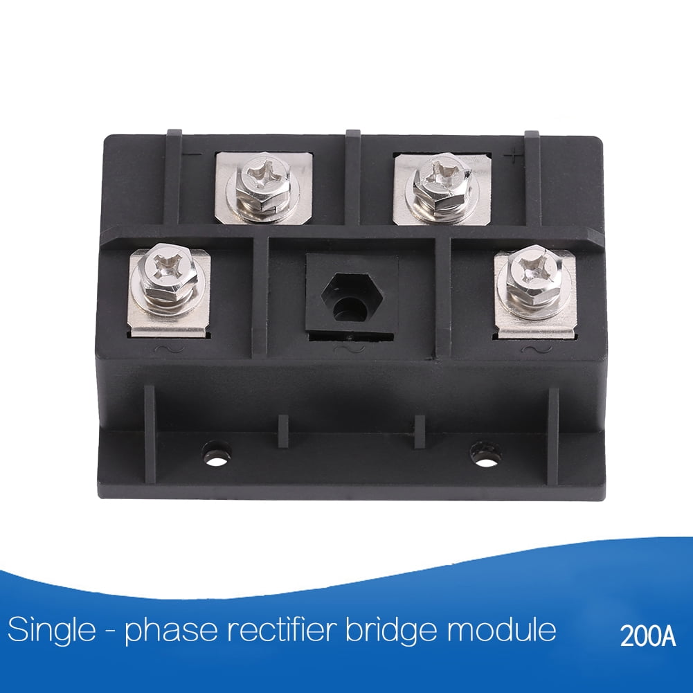1pc 200A 1600V High Power Single Phase Diode Rectifier Bridge Module 4 ...