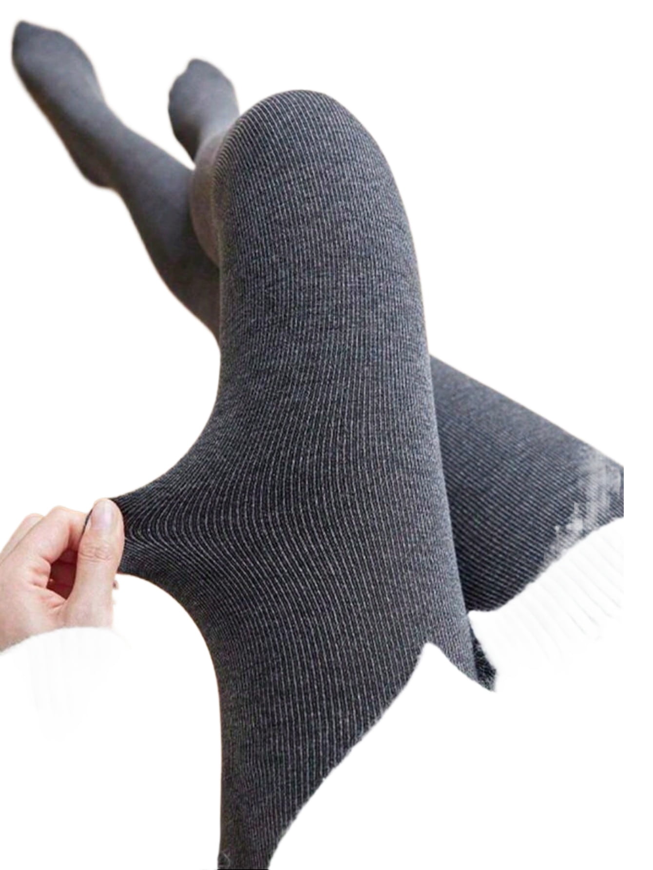 1pc 200g Women's Warm Grey Long Tights, Cold Resistant Tights For ...