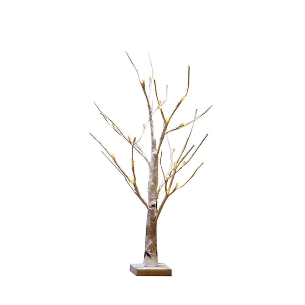 1pc 24 LED Lamp Unique Birch Tree Light Tabletop Lamp Home Party ...