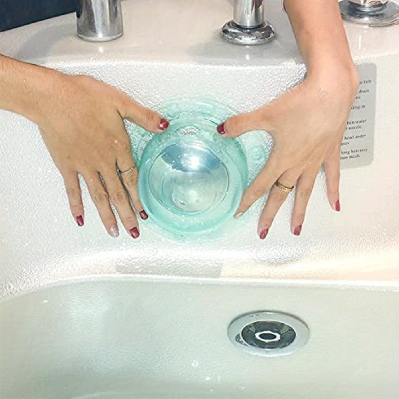 1pc 2pcs Bathtub Drainage Suction Cup 3 94 1 97inch Large Suction Cup