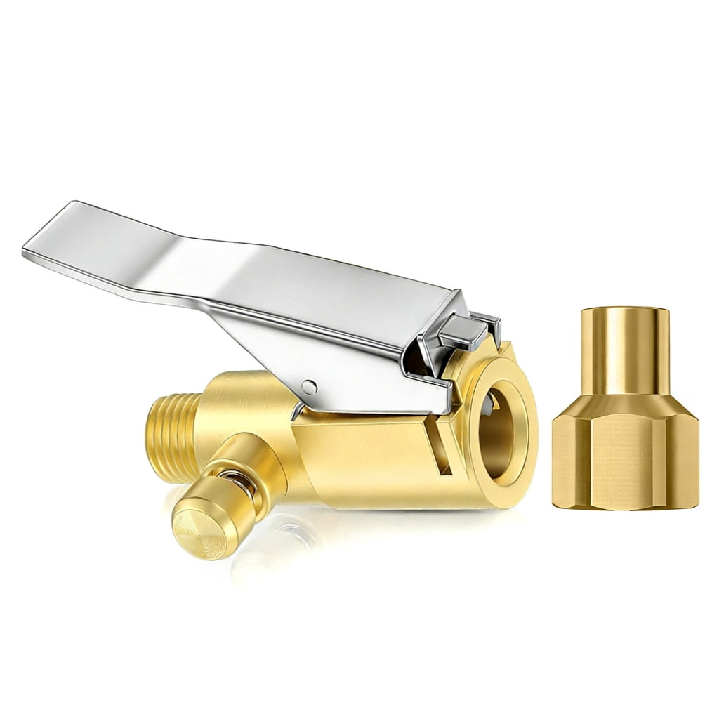 1pc/2pcs Brass Locking Air Chuck Quick Adapters for Tire Valves for ...