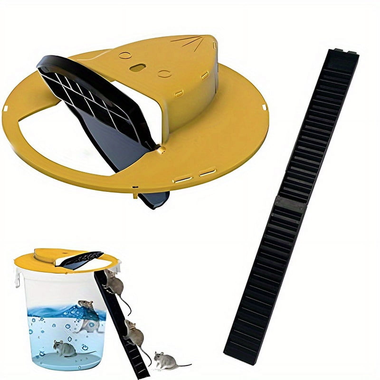 1pc/2pcs Mouse Trap Bucket Auto Reset Flip And Slide Bucket Lid Mouse ...