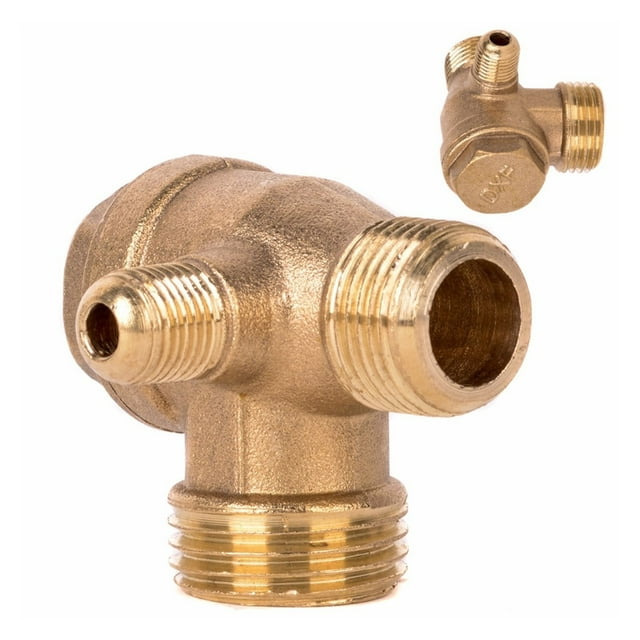 1pc 3 Port Check Valve Male Thread Check Valve Connector Tool For Air ...
