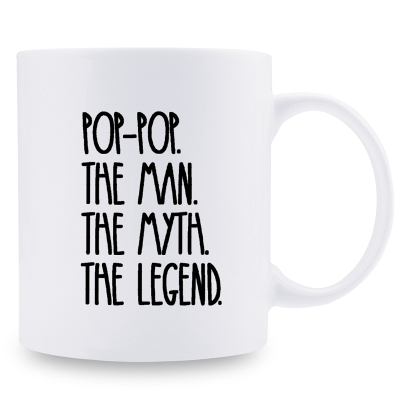 1pc, 3A level, 11oz Funny Coffee Mug For Dad Father, Pop-Pop The Man ...