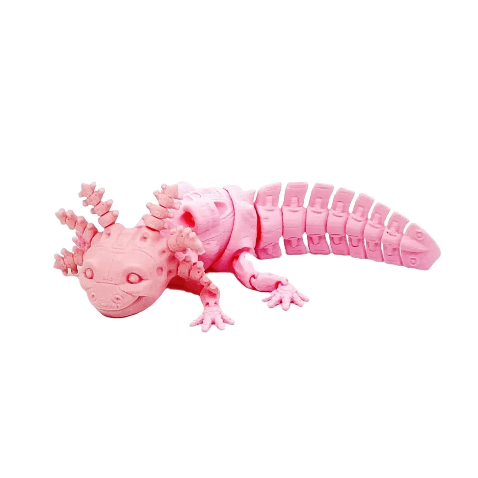 1pc 3D Animals Printed Articulated Axolotl Mechanical Collectible Desk ...