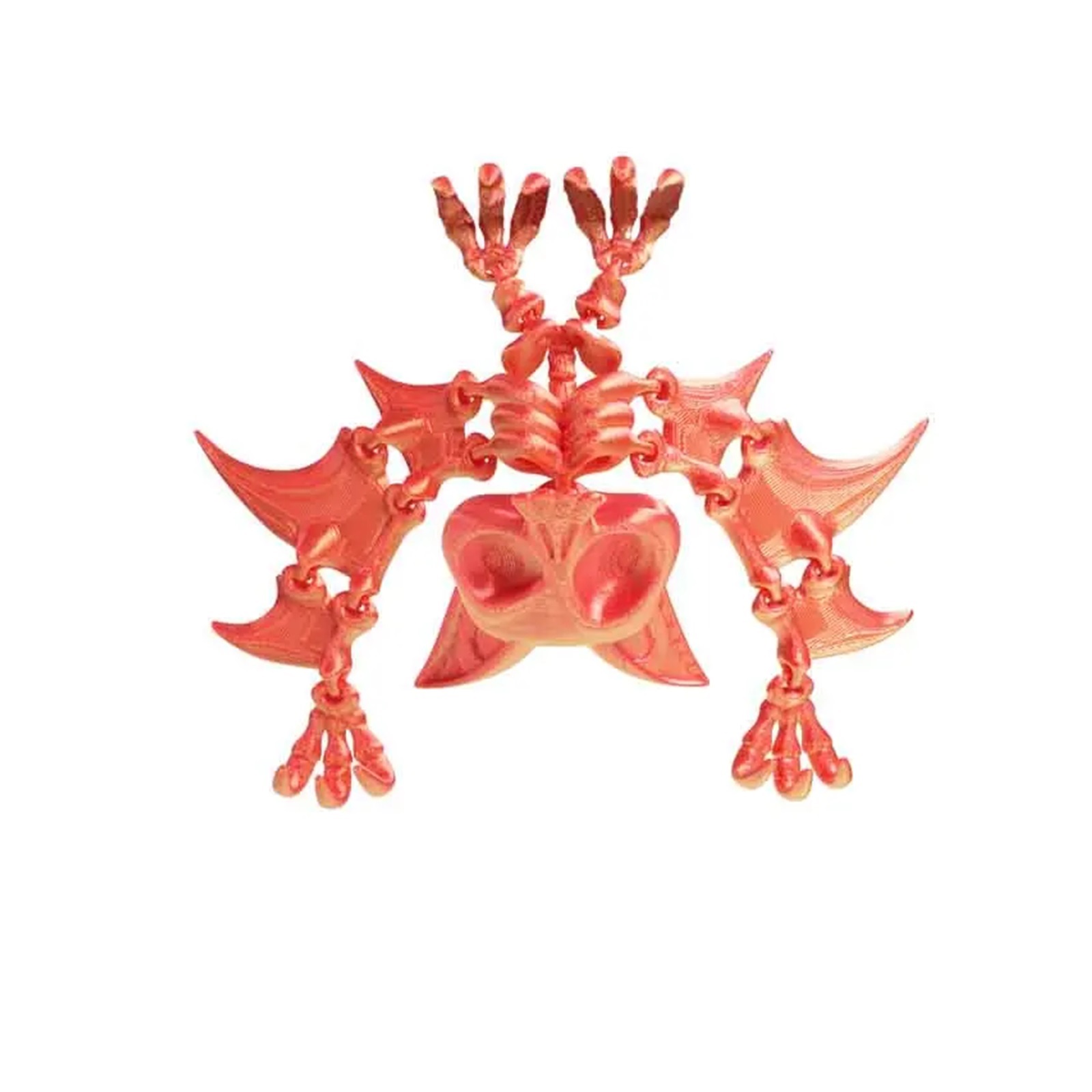 1pc 3D Printed Bat King Ornament Cartoon Desktop Ornament 3d Printed ...