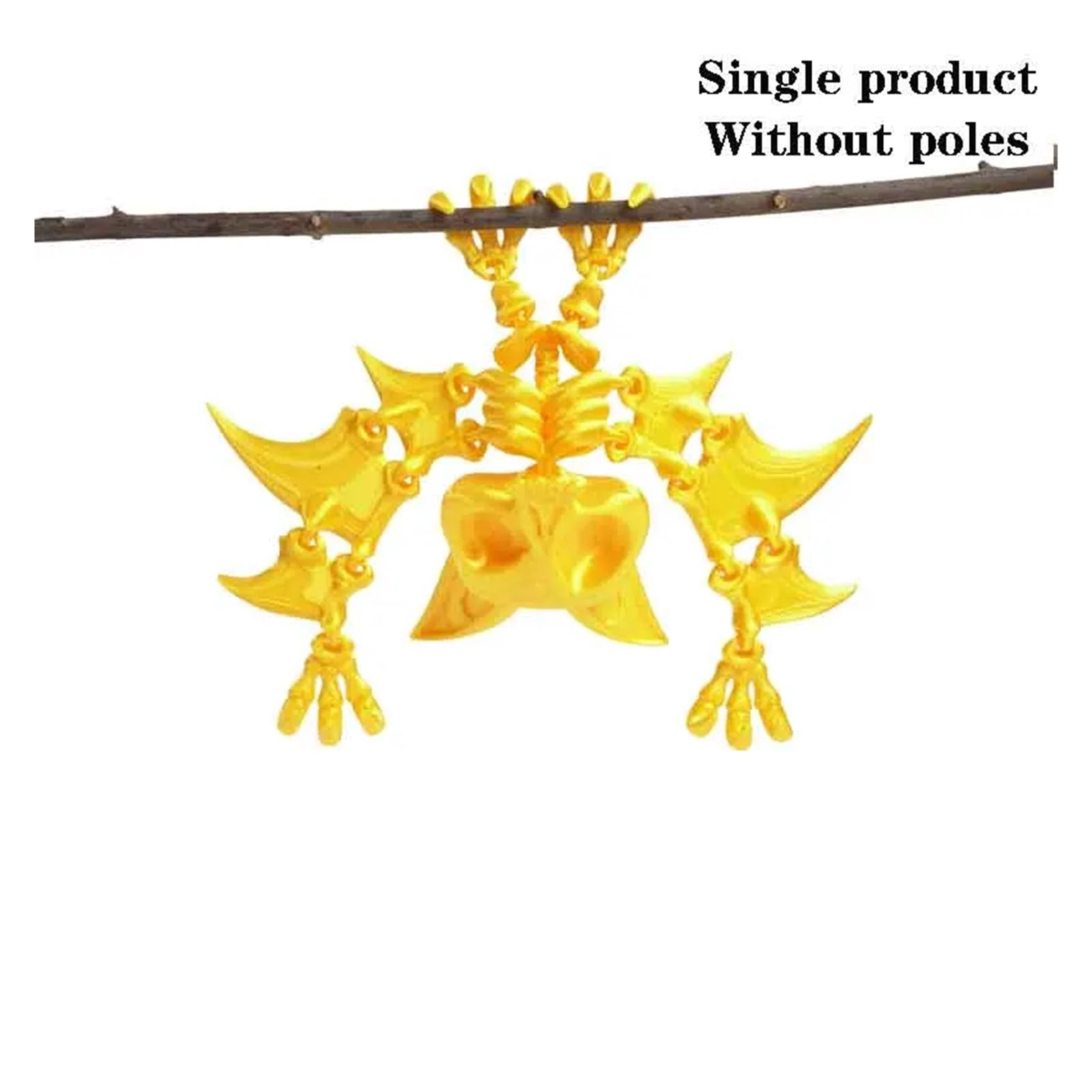 1pc 3D Printed Bat King Ornament Cartoon Desktop Ornament 3d Printed ...