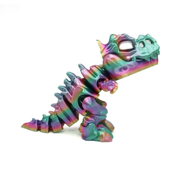 1pc 3D Printed Dragon Figurines Model Desktop Decoration Fidget Toy ...