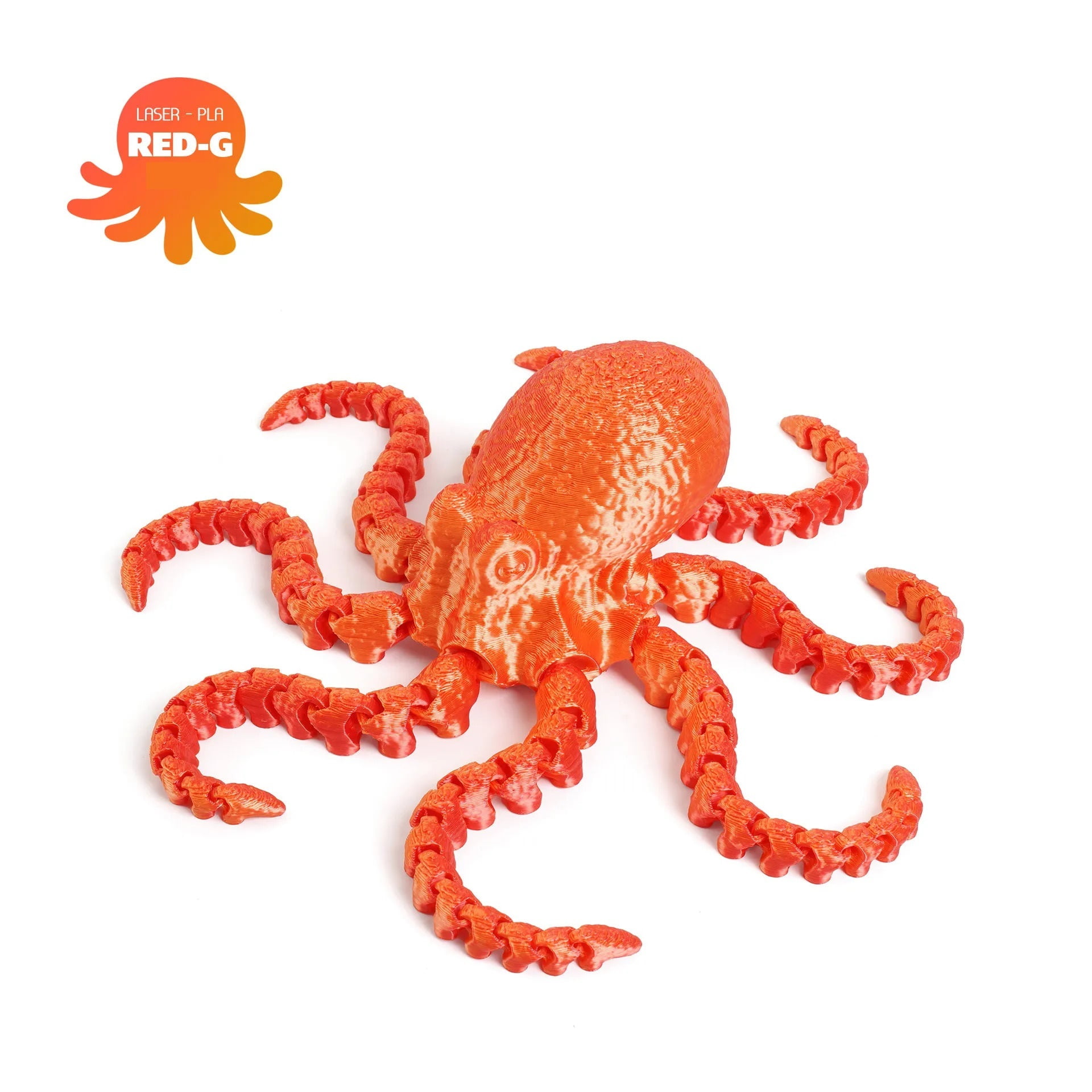 1pc 3D Printed Octopus Ornament Creative Animal Landscape Decorations ...