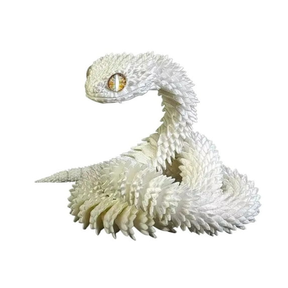 1pc 3D Printed Snake Desktop Articulated Snake Collectibles Creative ...