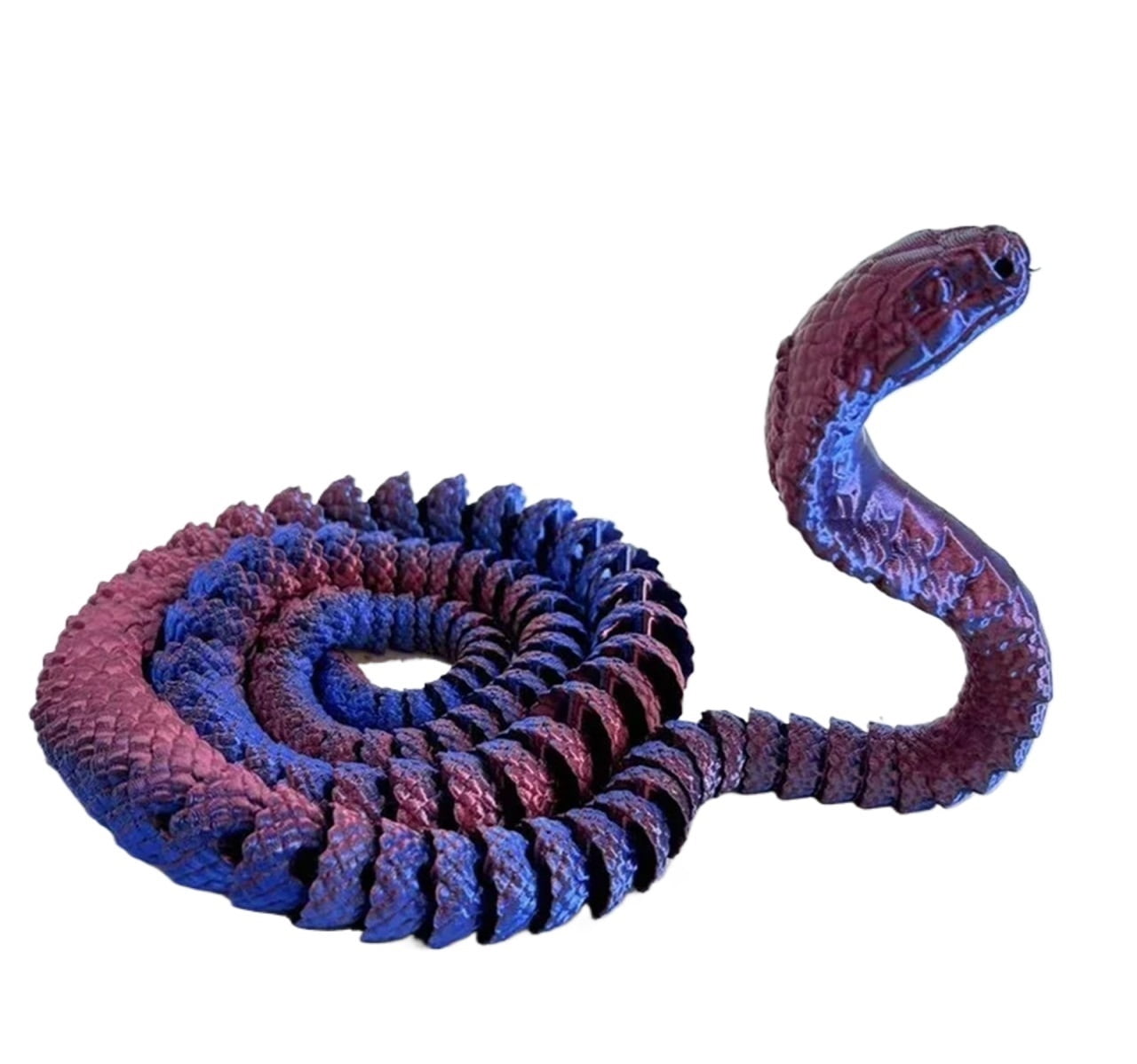 1pc 3D Printed Snake Fidget Flexible Joints Executive Desk Home Office ...