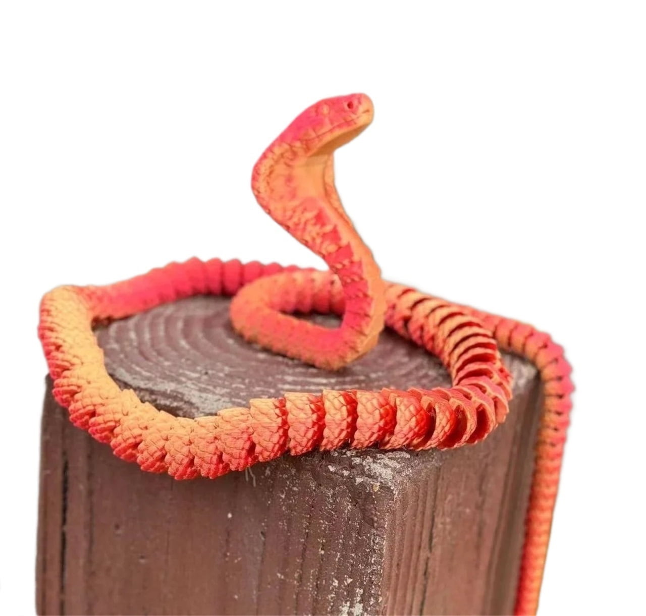 1pc 3D Printed Snake Fidget Flexible Joints Executive Desk Home Office ...