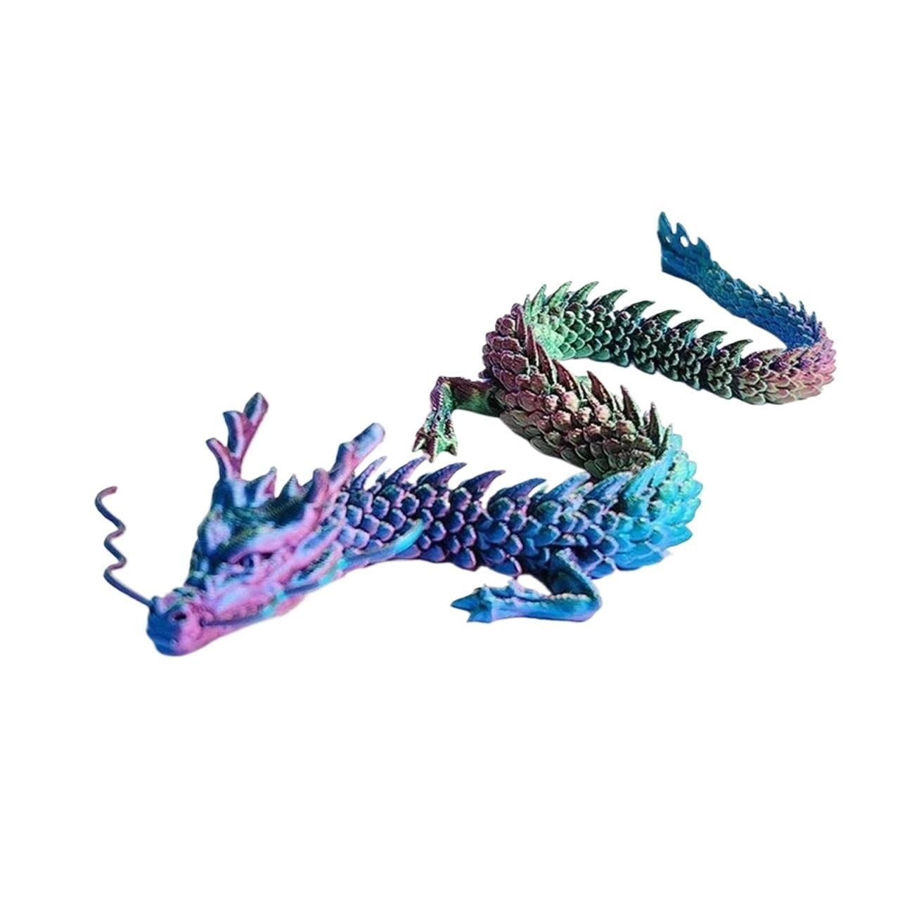 1pc 3D Printed Snake Fidget Flexible Joints Executive Desk Home Office ...