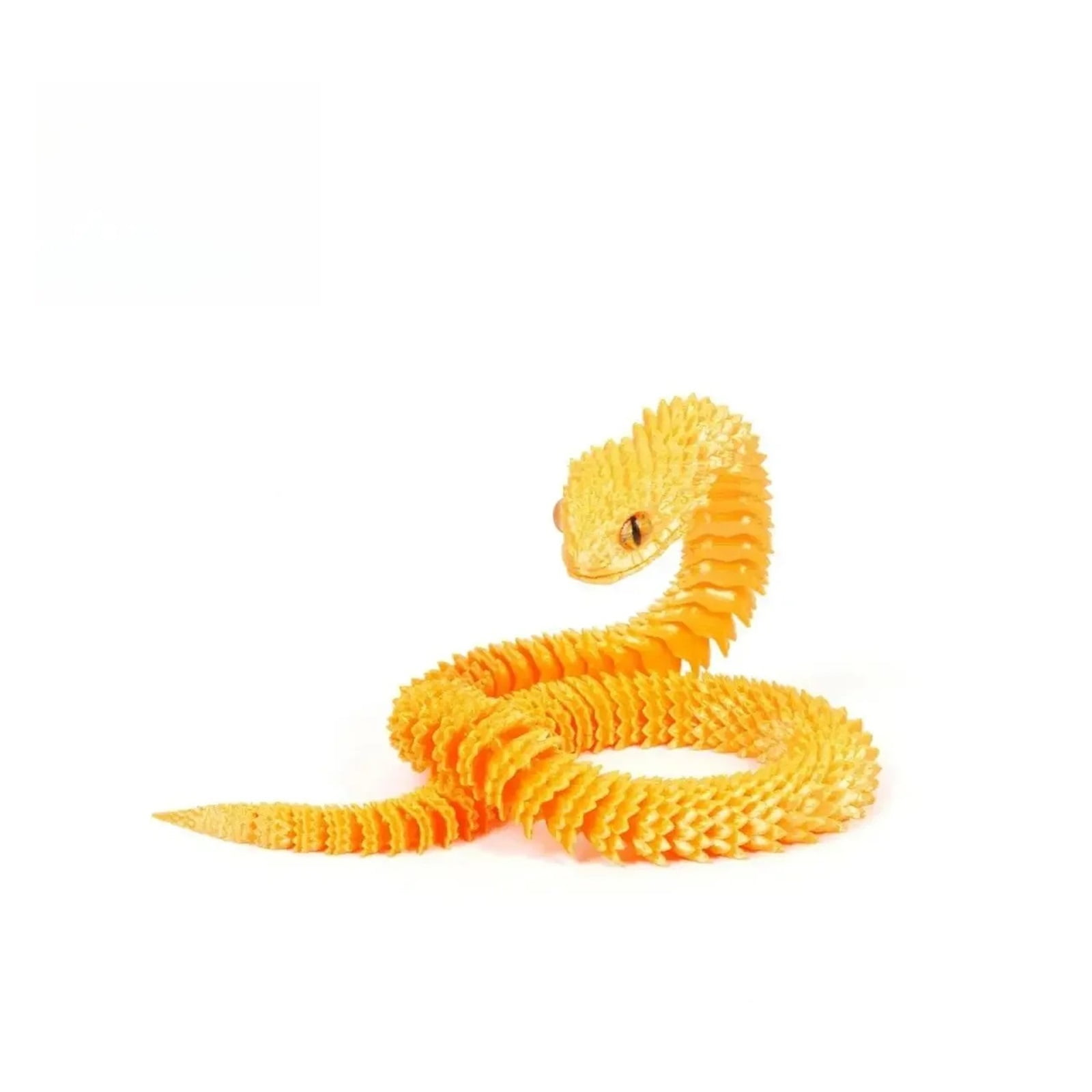 1pc 3D Printed Snake Luminous Movable Joint Simulation Snake Figurine ...