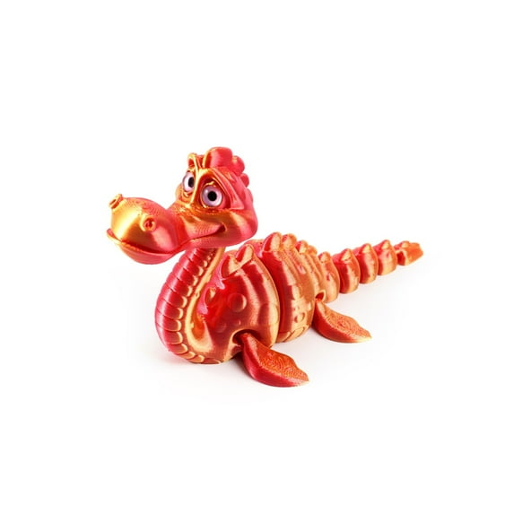 1pc 3D Printing Cute Big Eyed Monster Desktop Figurines Children ...