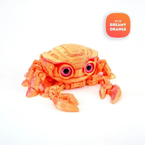 1pc 3D Printing Cyberpunk Mechanical Crab Multi-joint Movable Figure ...