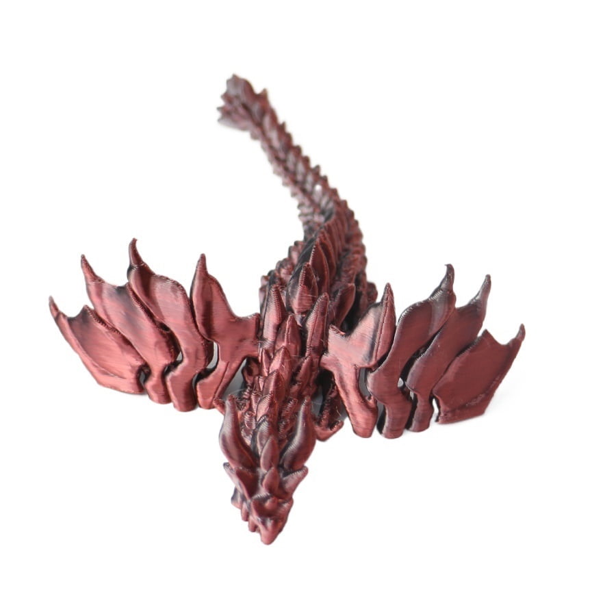 1pc 3D Printing Flying Dragon Joint Movable Model, Chinese Loong ...