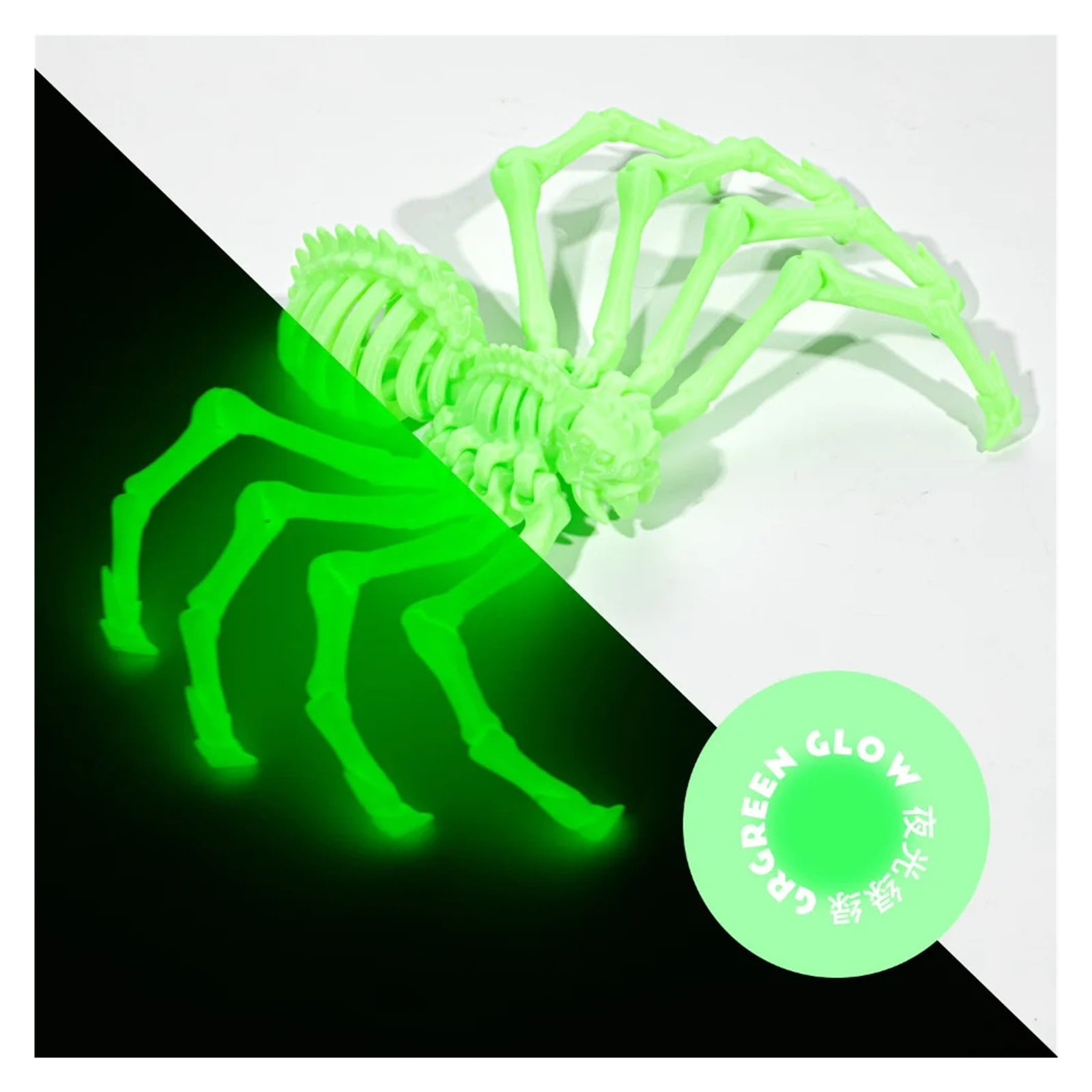 1pc 3D Printing Spider Animals Realistic Colorful Spider Figurine ...