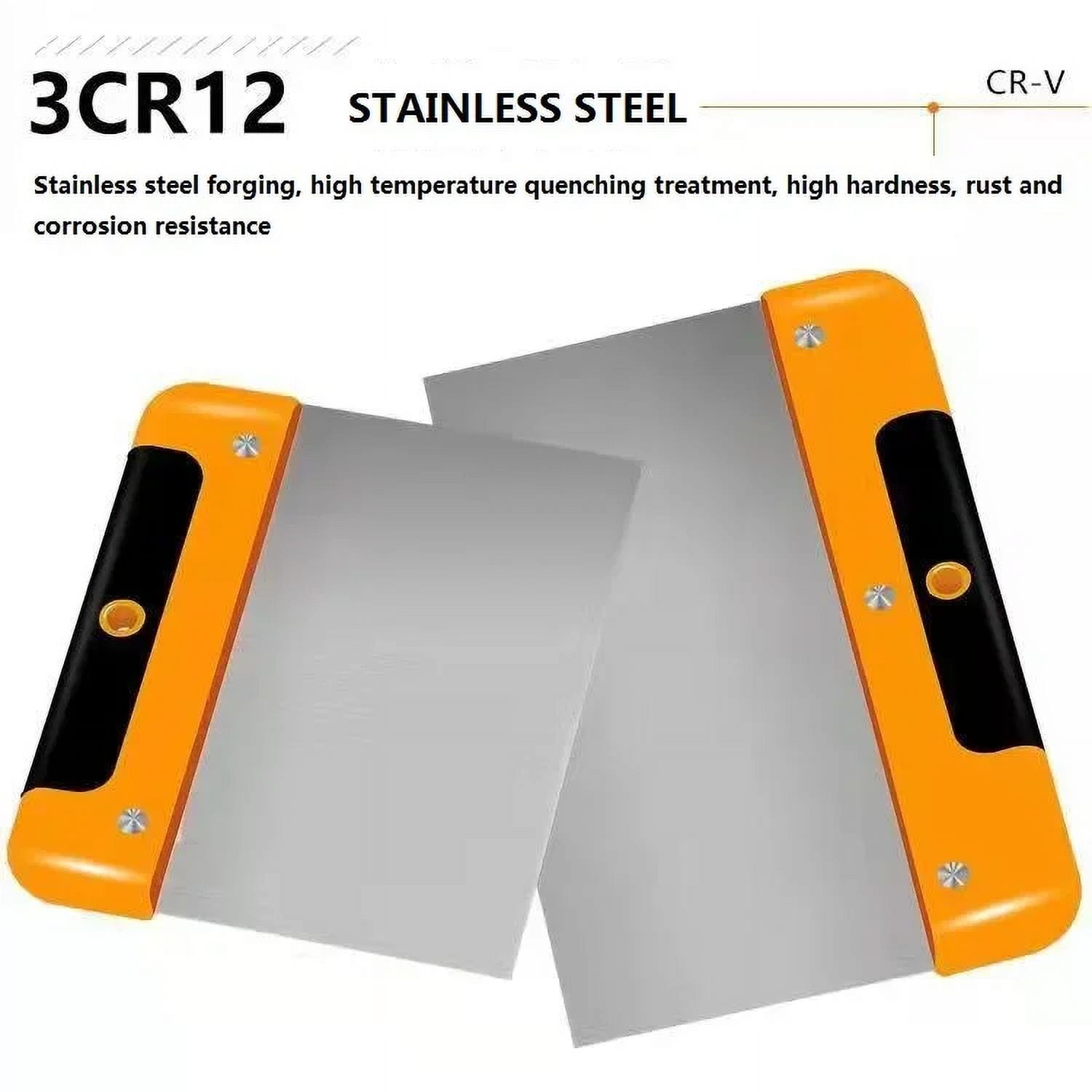 1pc 4/6/8Inch Stainless Steel Putty Knife Paint Tool Plaster Shovel ...