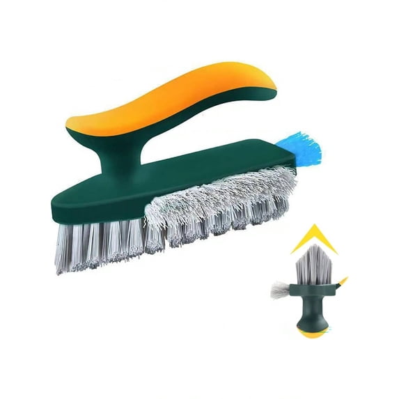 1pc 4 In 1 Grout Cleaning Brush With Scrape V Shape Grout Cleaner Brush ...
