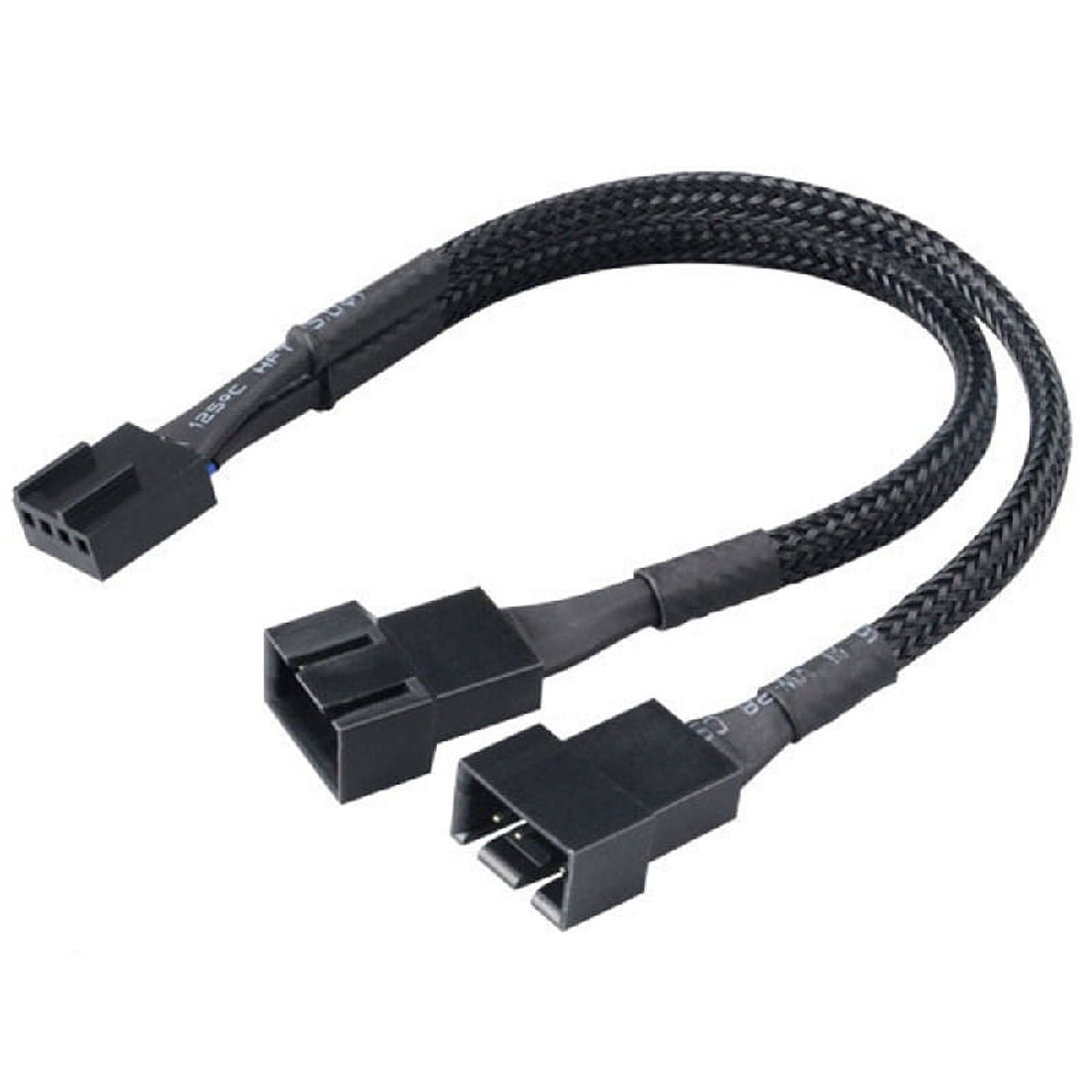 1pc 4 Pin PWM To Dual PWM Splitter Adapter Fan Case T1Y5 PC For CPU Lot ...