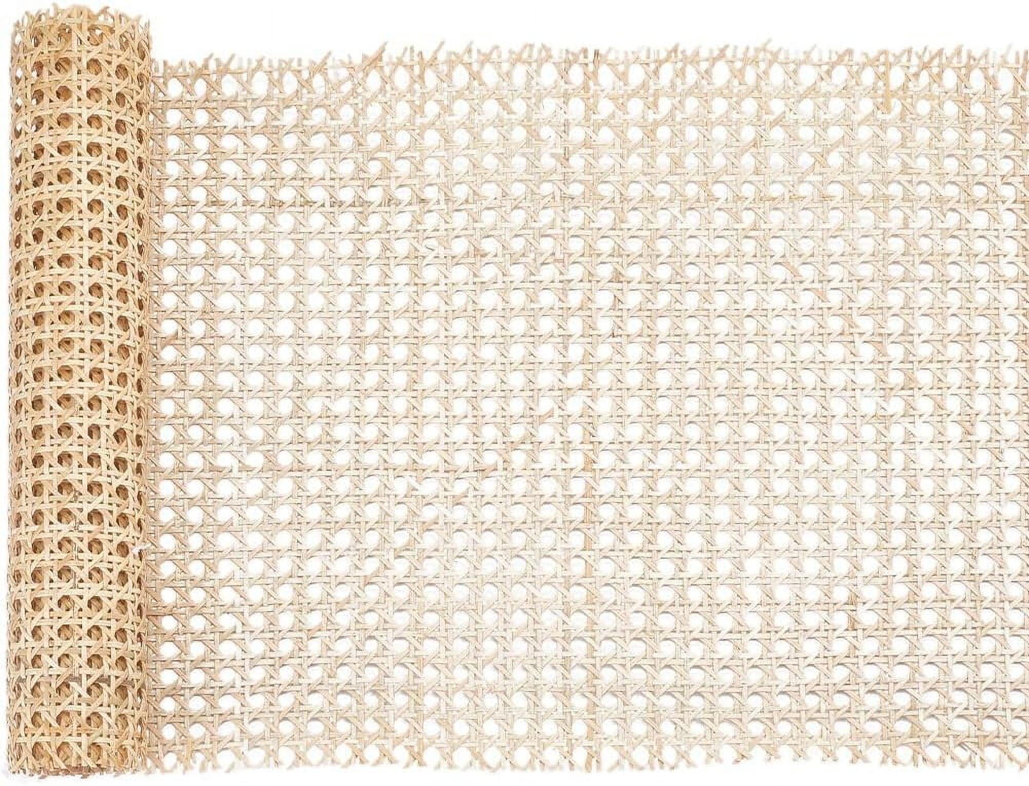 1pc 40 Inch (3.3 feet) Long Natural Rattan Cane Webbing Roll Rattan ...