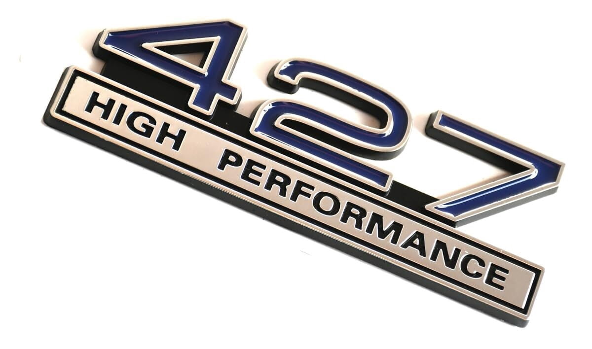 1pc 427 Liter 7.0 Engine High Performance Badge 3D Decals Stickers Cars ...