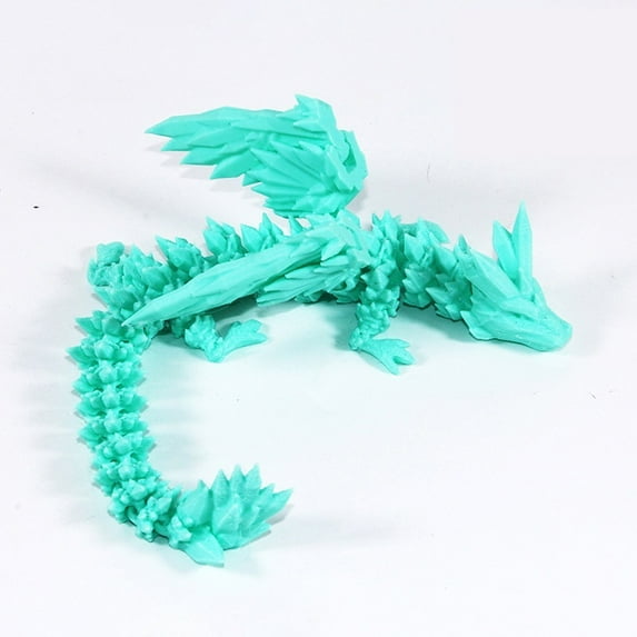 1pc 45CM 3D printed crystal dragon wings, flying dragon joints ...