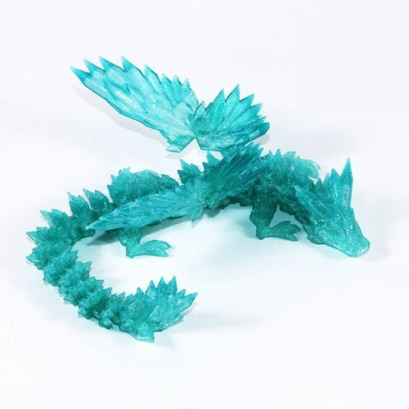 1pc 45CM 3D printed crystal dragon wings, flying dragon joints ...