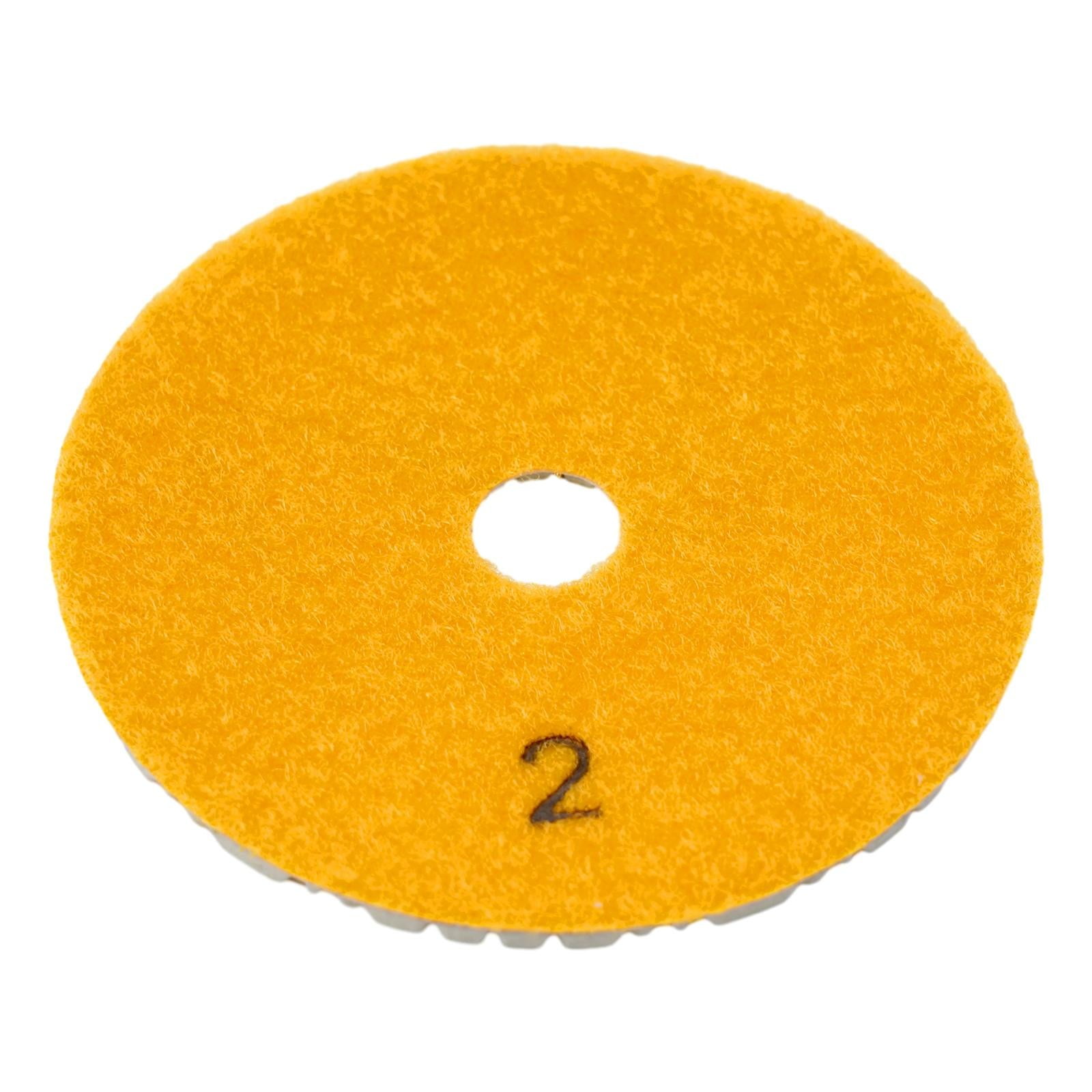 1pc 4inch 100mm Polishing Pad 3 Steps Dry And Wet Buff Disc For Sanding ...