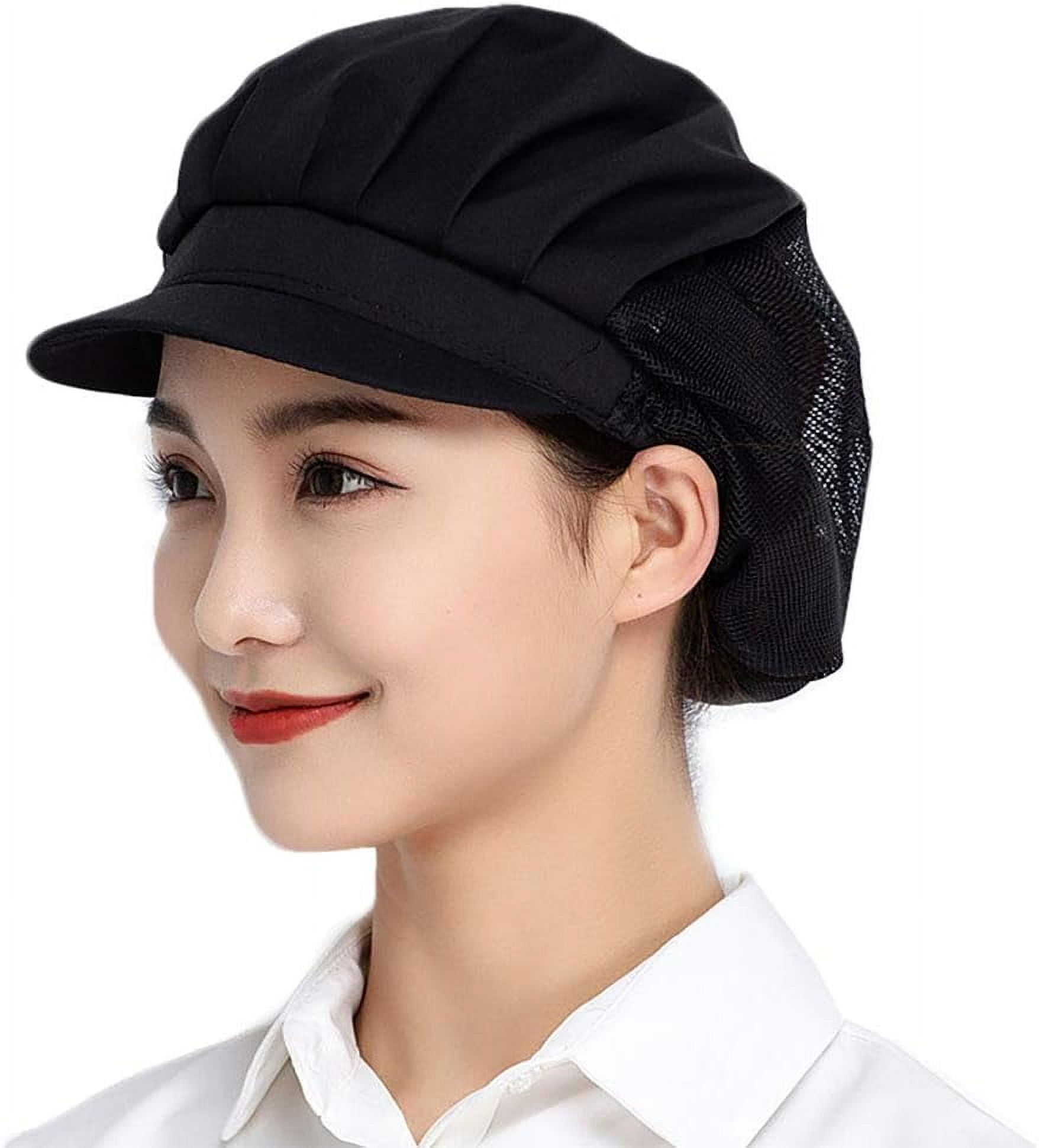 1pc/4pcs Chef Hats-Kitchen Baker Cooking Hair Nets Food Service Caps ...